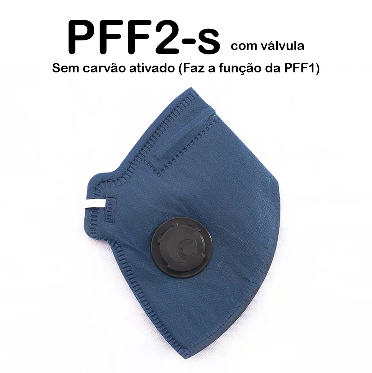 RESPIRADOR PFF2 CAMPER COM VALVULA 20 Unidades